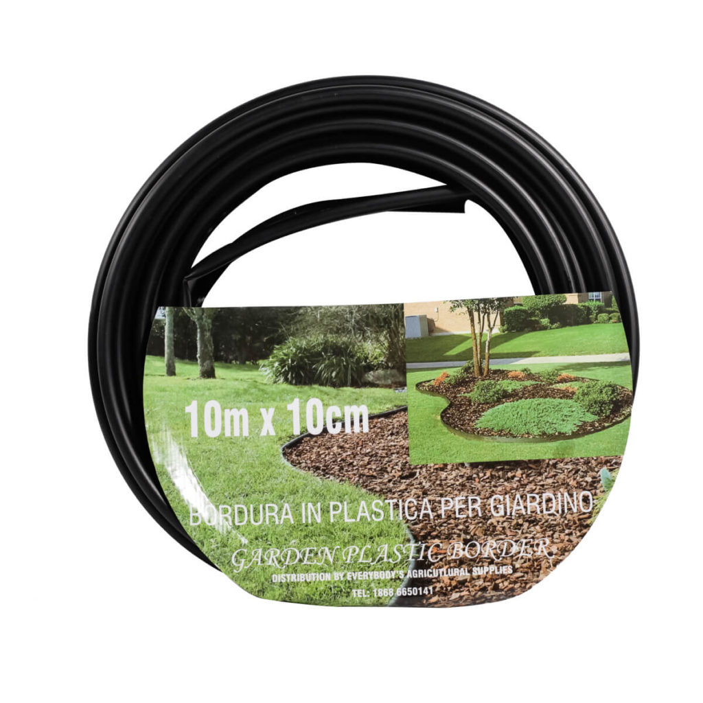 - Lawn Edging 10cmx10m Roll - Plastic - FT Farfan Shop