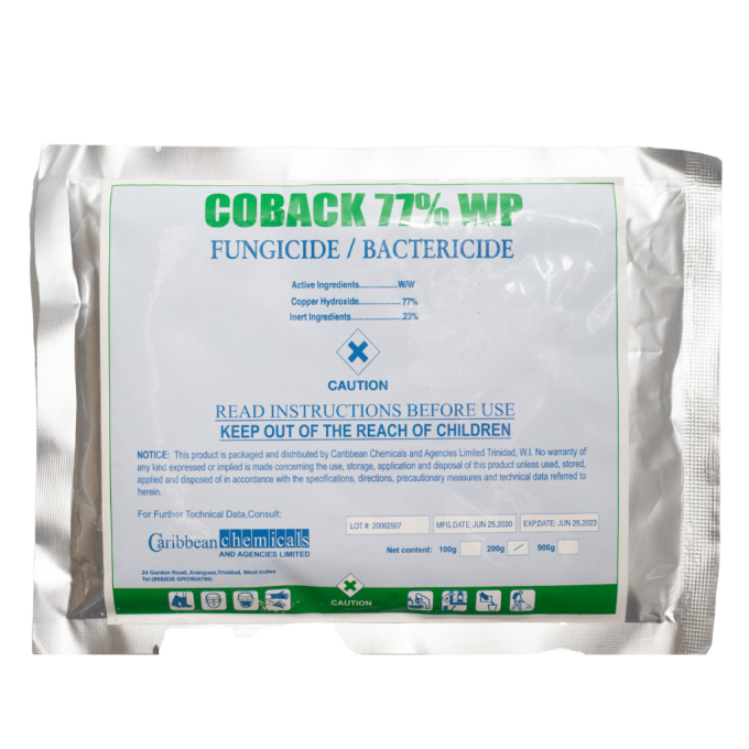 - Coback Fungicide 200 Gram - 77 Wp Fungicide/Bactericide - FT Farfan Shop