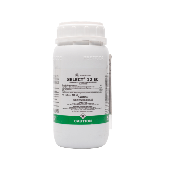 Arysta Lifescience - Select Herbicide 250 Ml - 12 Ec Selective Grass ...
